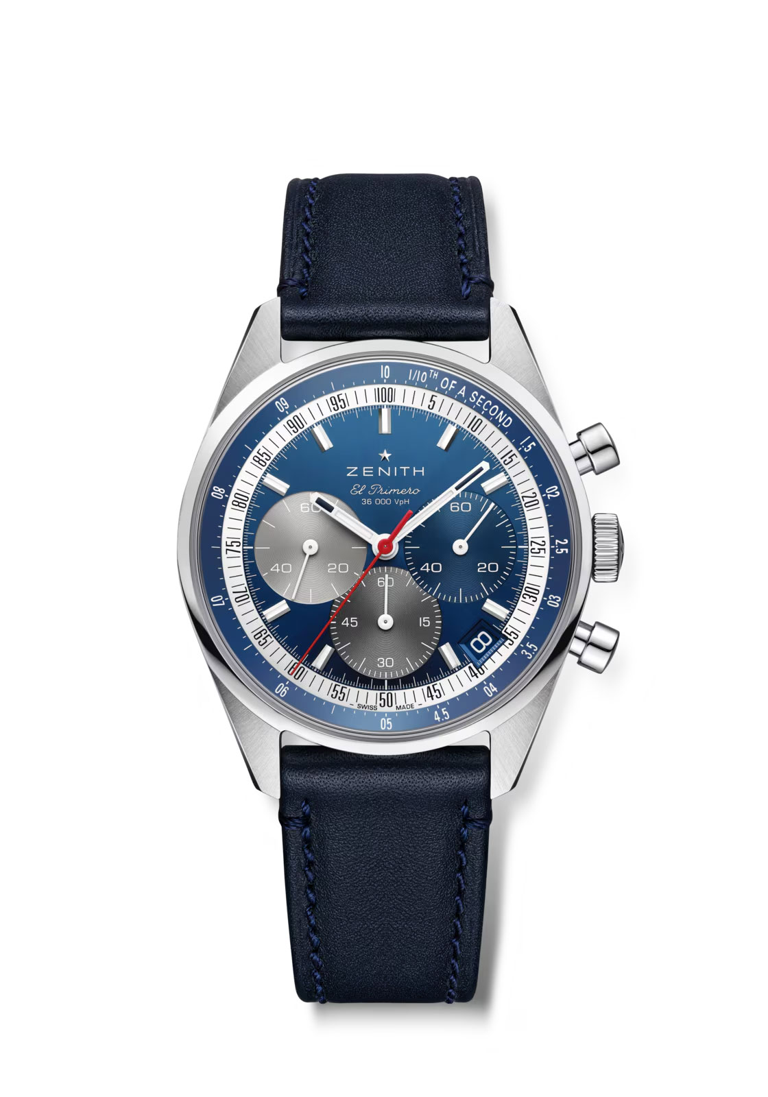 ORIGINAL, ICONIC: THE SPIRIT OF EL PRIMERO NOW IN BLUE.