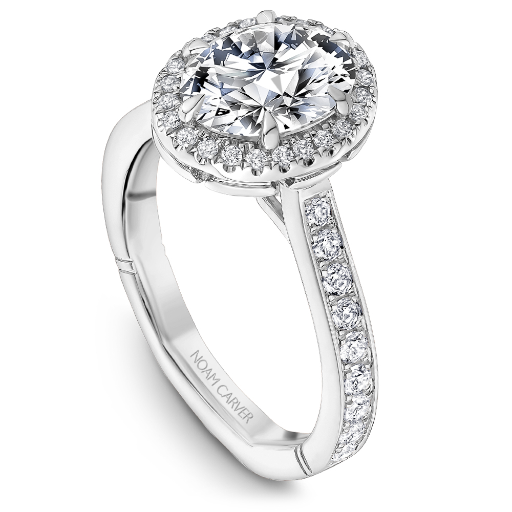 Noam Carver Atelier Mountings Engagement Ring - A002-02WS-FCYA