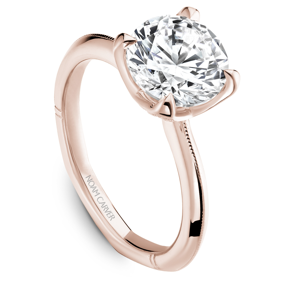 Noam Carver Atelier Mountings Engagement Ring - A027-01RS-FCYA
