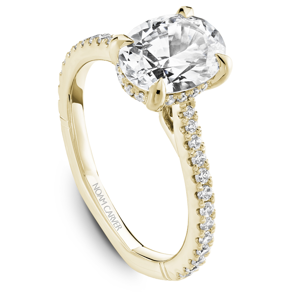 Noam Carver Atelier Mountings Engagement Ring - A033-02YS-FCYA