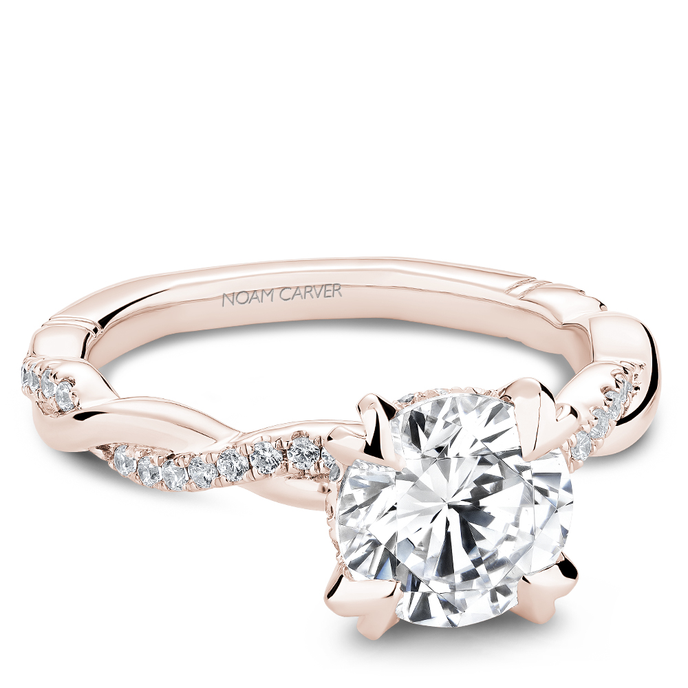 Noam Carver Atelier Mountings Engagement Ring - A048-01RS-FCYA