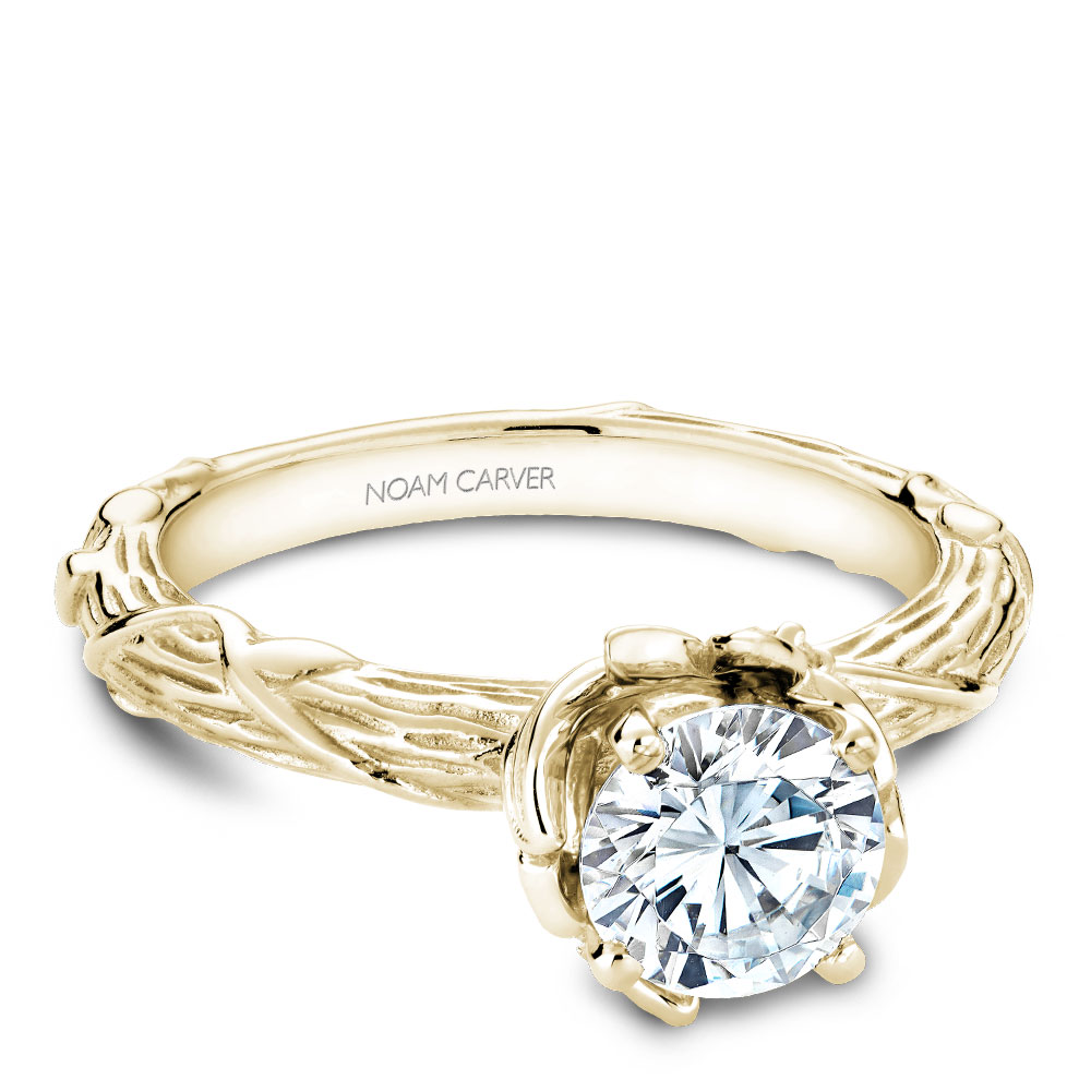 Noam Carver Semi Mount Engagement Ring - B081-01YS-100A