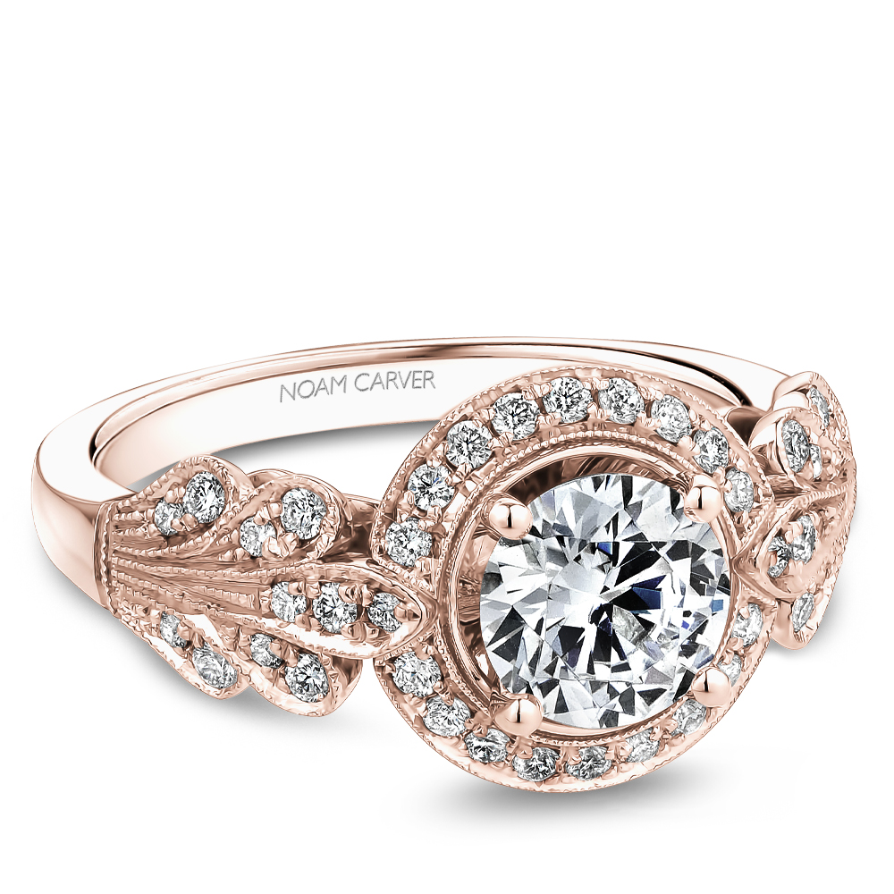Noam Carver Semi Mount Engagement Ring - B517-01RS-100A