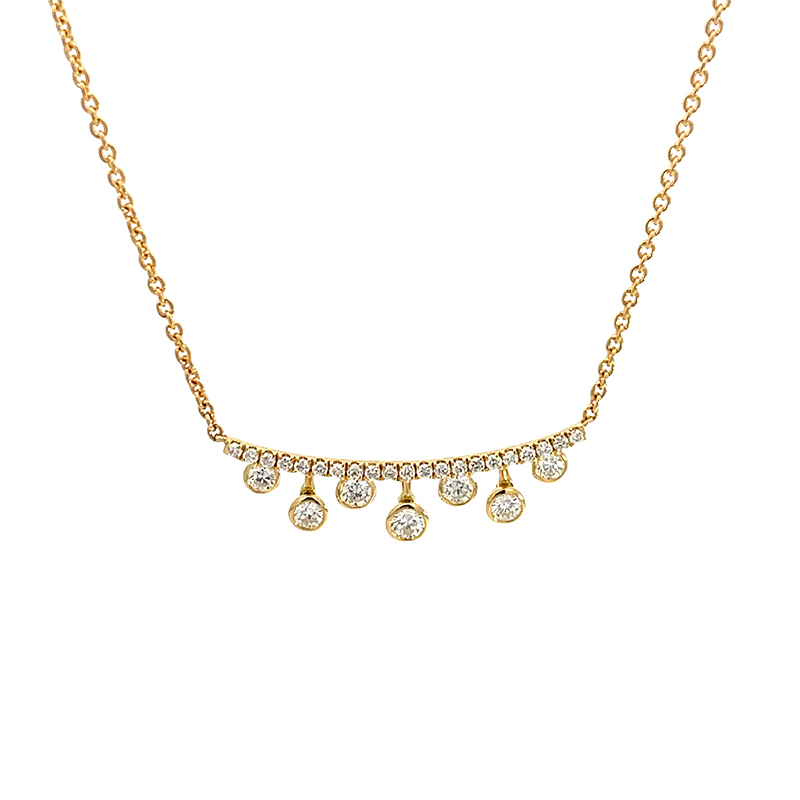 Indian Diamond Necklace Designs for Women | 18K Gold Necklaces