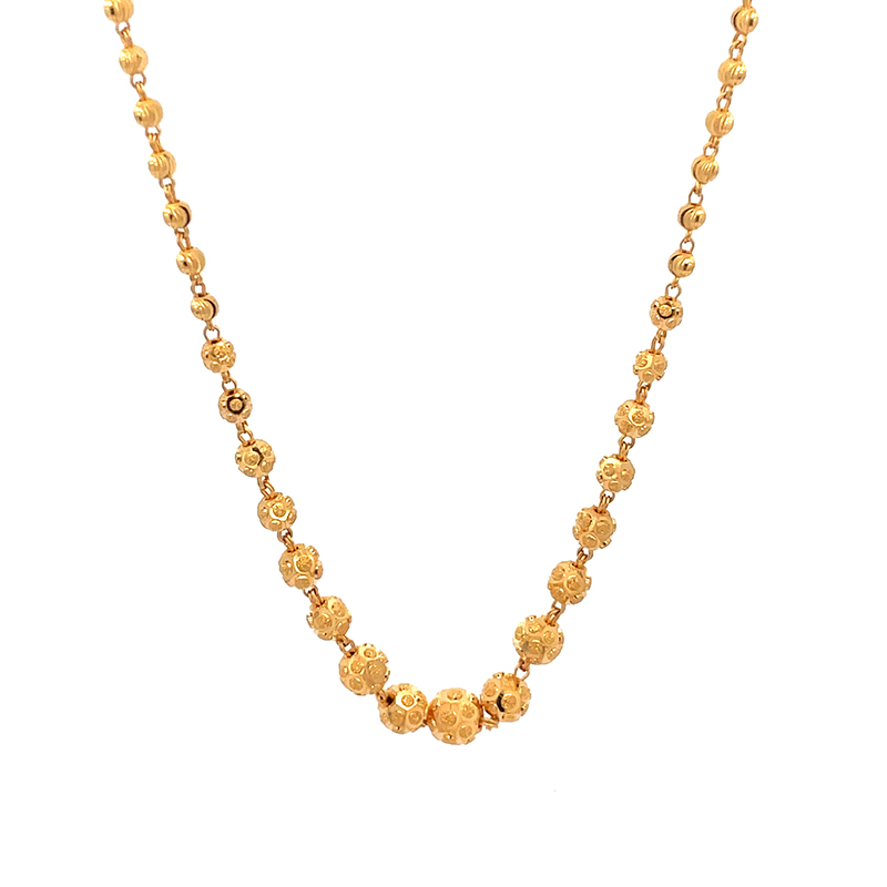 22K, 18K Gold Fancy Chains for Women | Indian Designer Gold Chain